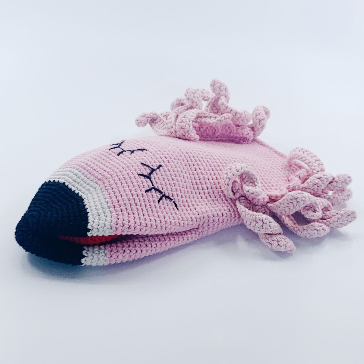 Flamingo Hand Puppet | Organic Handmade Puppets For Kids – ilovecuddoll