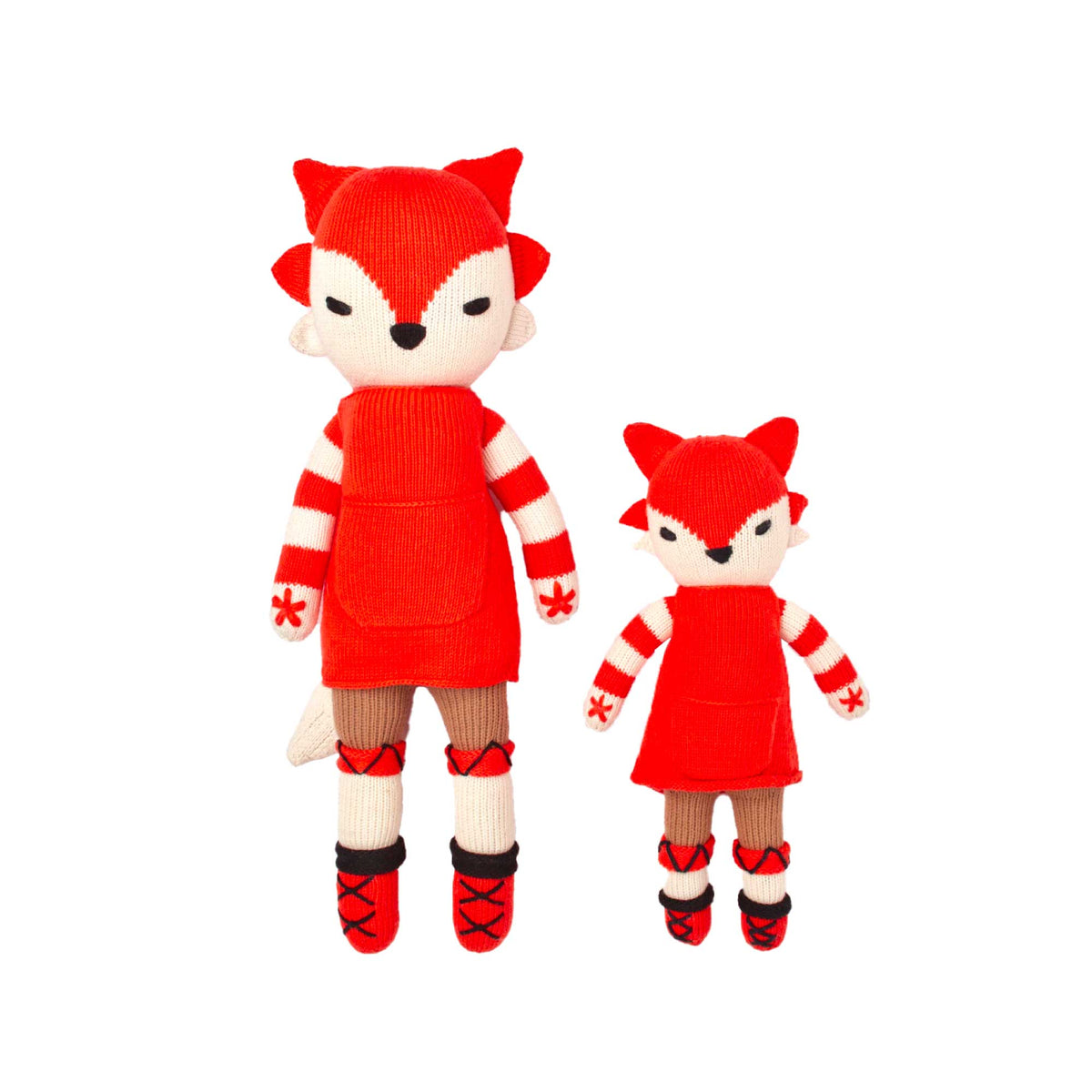 Fox Stuffed Animal | Handmade Doll For Babies – ilovecuddoll